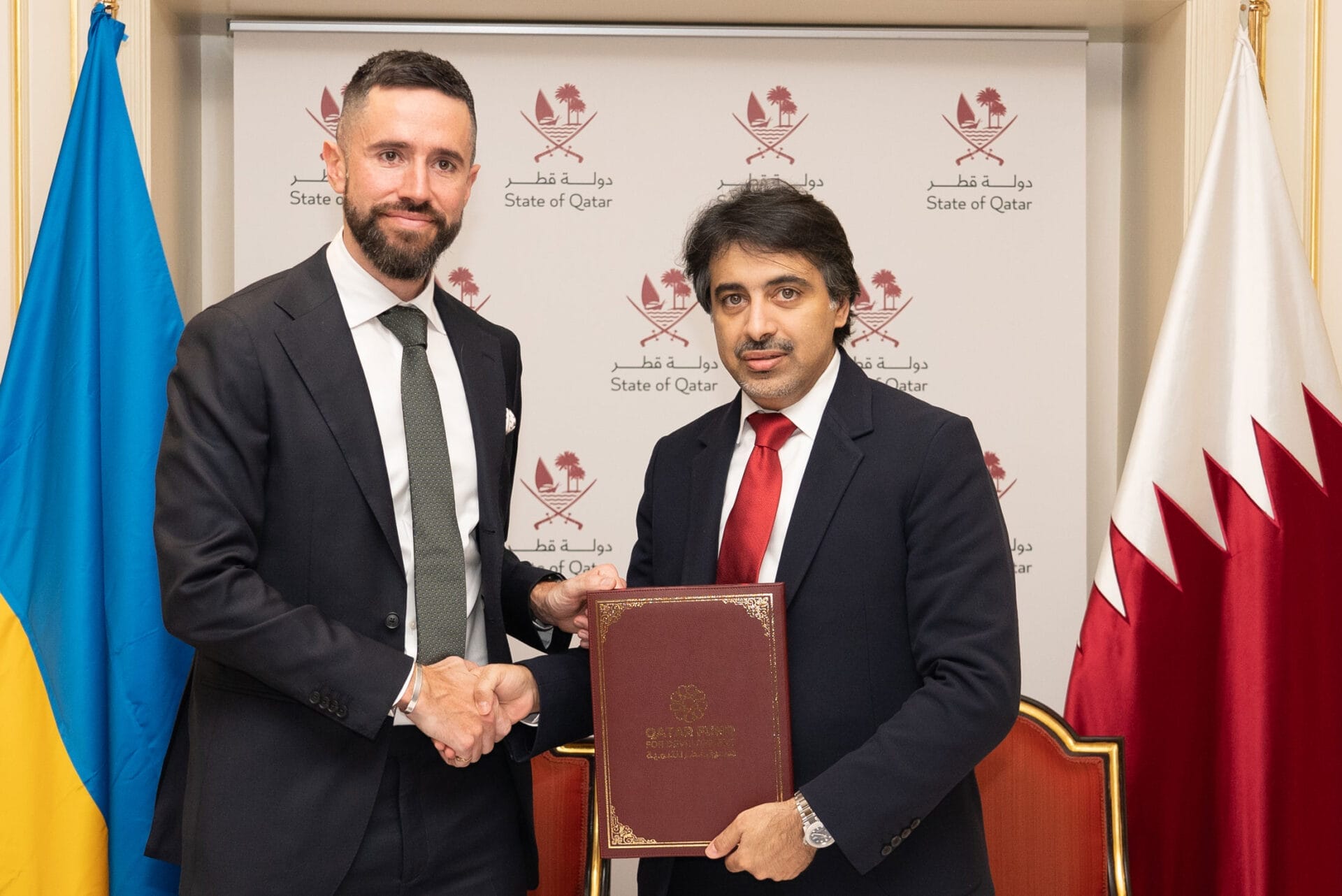 QFFD and GiveDirectly sign a Grant Agreement of USD 5 Million to ...